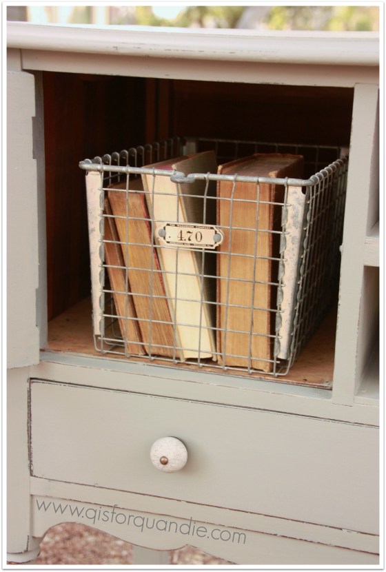 re-styled sideboard. – q is for quandie