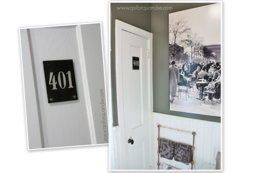 the world’s smallest bathroom. – q is for quandie