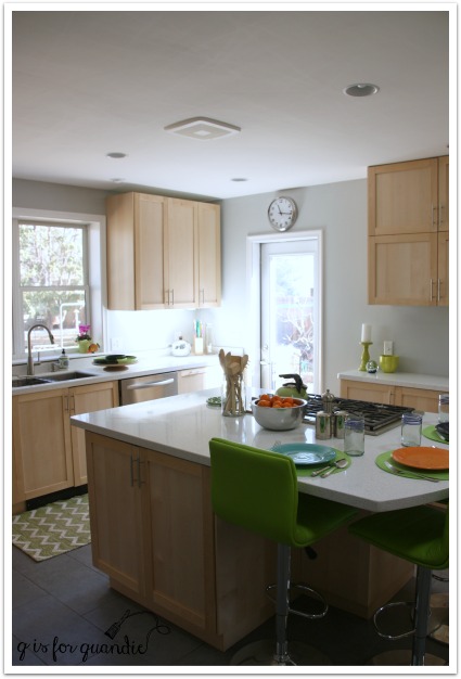 nnk’s new kitchen. – q is for quandie