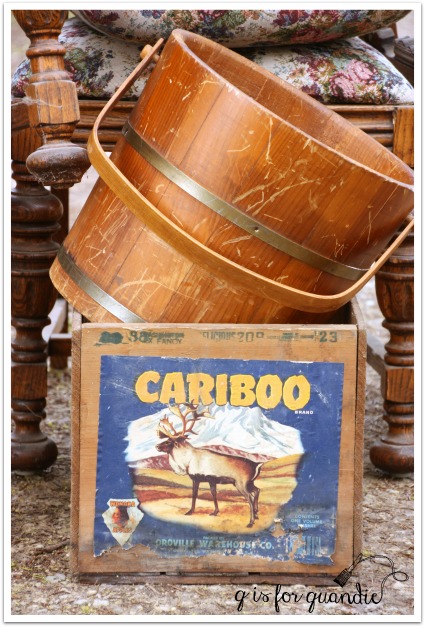 trash to treasure day. – q is for quandie