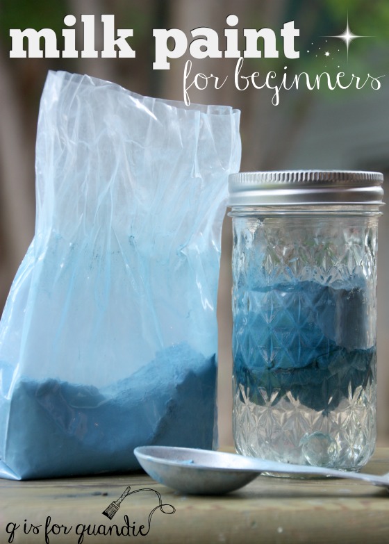 milk paint for beginners. – q is for quandie