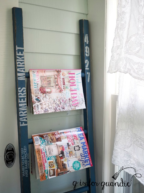 the farmers market ladder. – q is for quandie