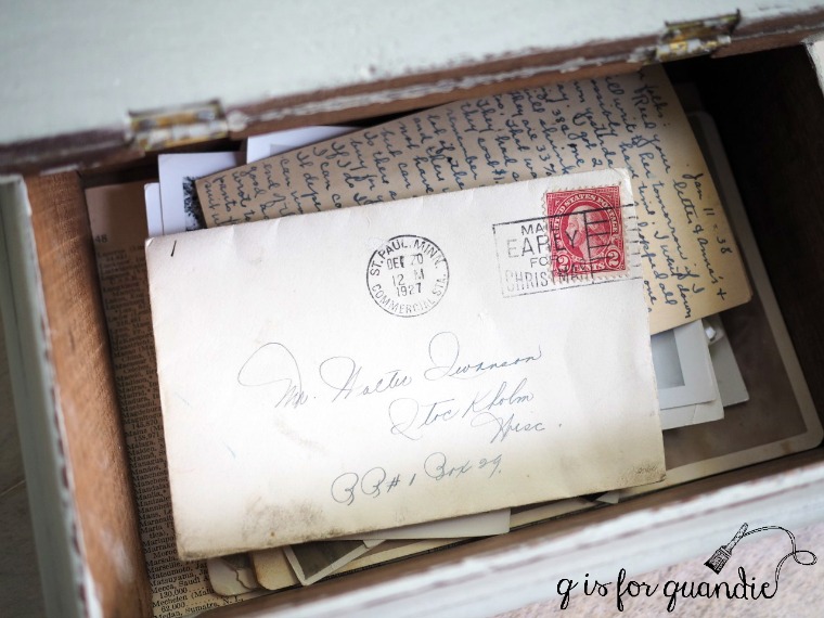 the gothic hanky drawers. – q is for quandie