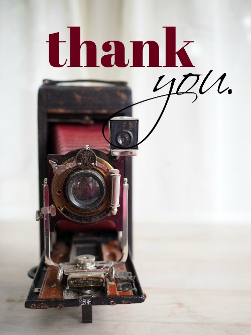 the art of the thank you. – q is for quandie