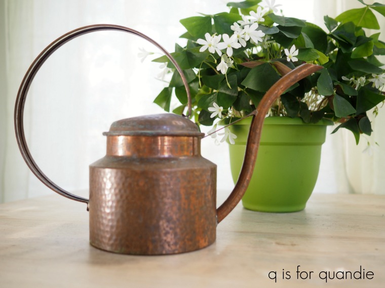 how to polish your copper. – q is for quandie