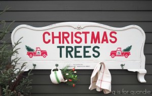 old school sign making. – q is for quandie