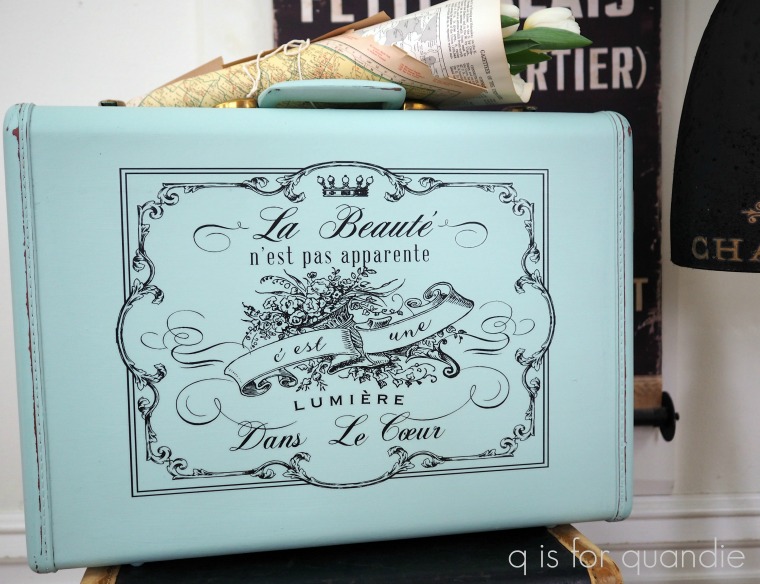 suited to suitcases. – q is for quandie