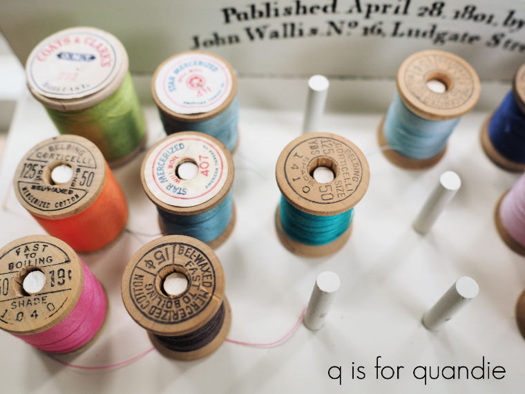 a stitch in time. – q is for quandie