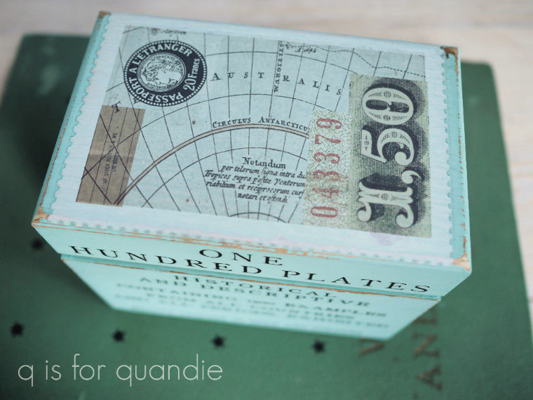 a box full of memories. – q is for quandie