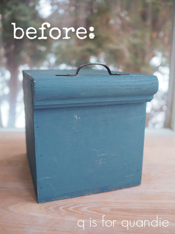 a thrift store haul. – q is for quandie