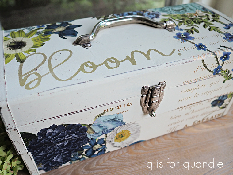 the bloom where you are planted toolbox. – q is for quandie