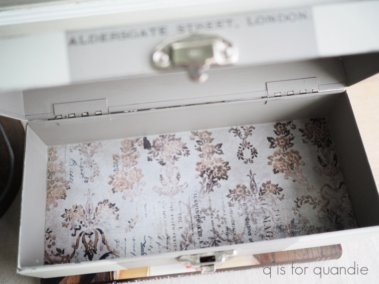 a simple lockbox. – q is for quandie