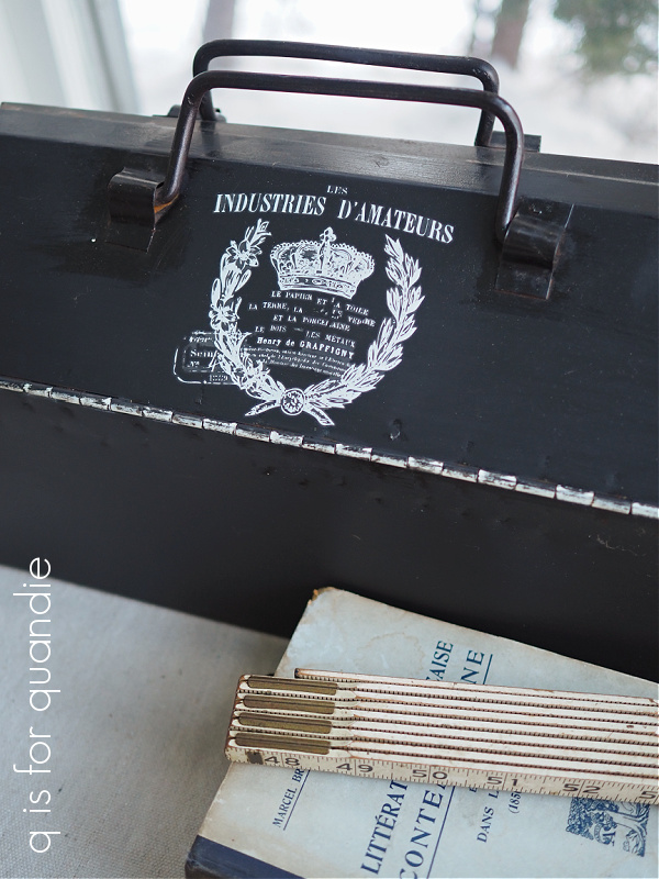 toolboxes. – q is for quandie