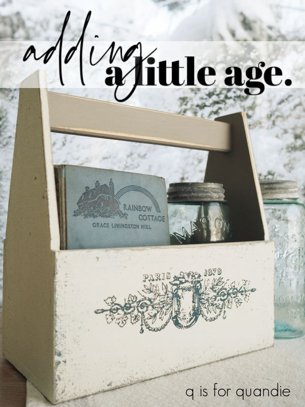 adding a little age. – q is for quandie