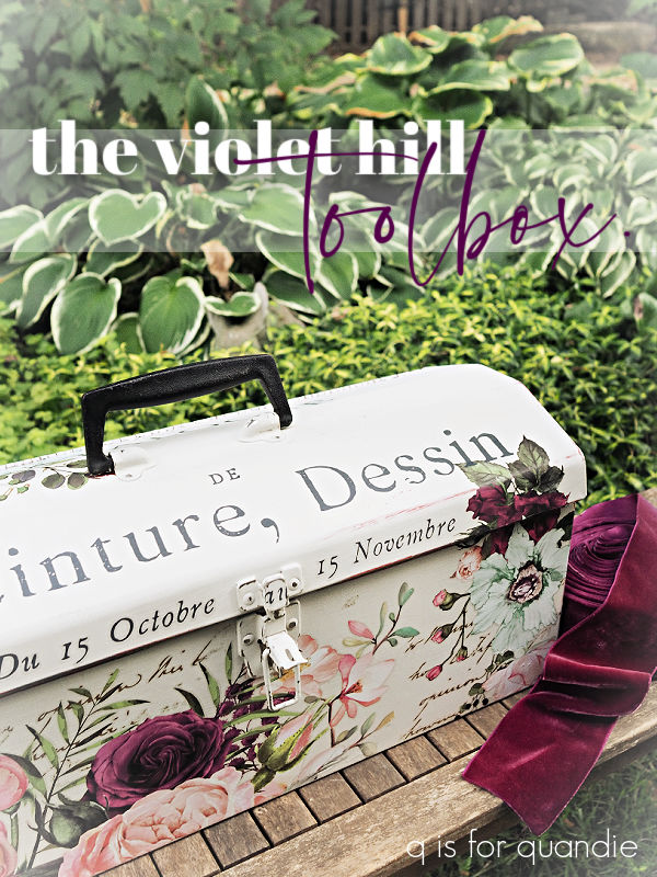 the violet hill toolbox. – q is for quandie