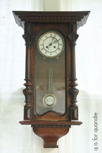 the clock case project. – q is for quandie