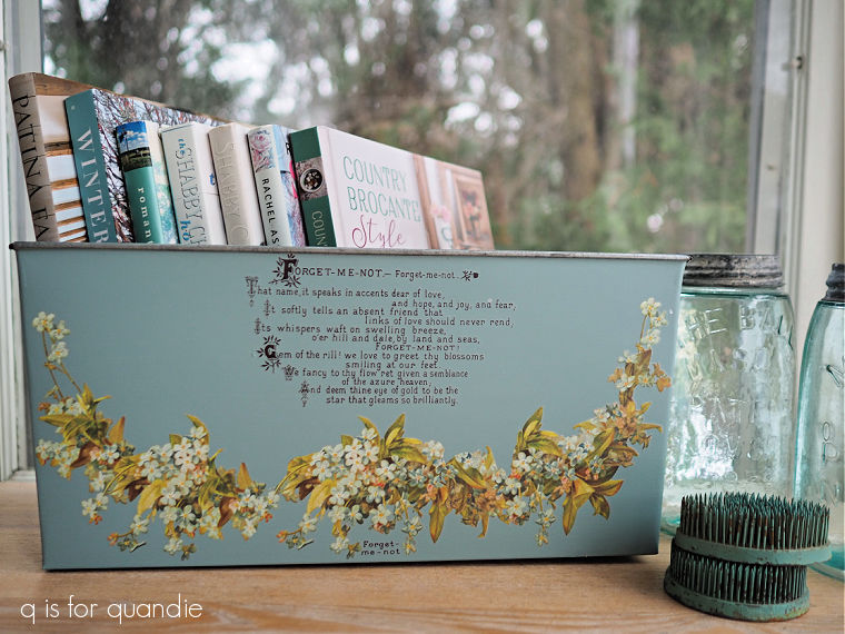 forget me not. – q is for quandie