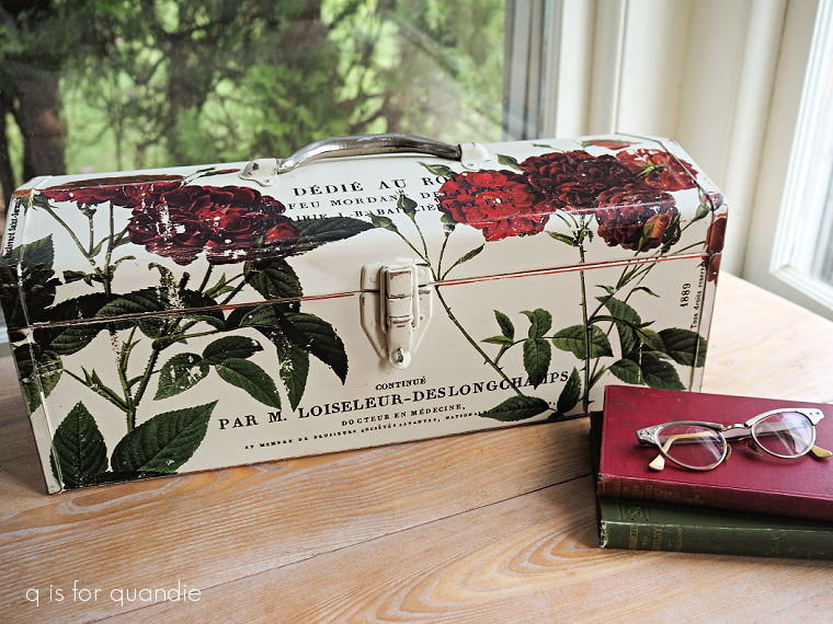 the red rose toolbox. – q is for quandie